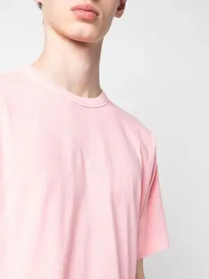 Stone Island Embroidered-logo T-shirt