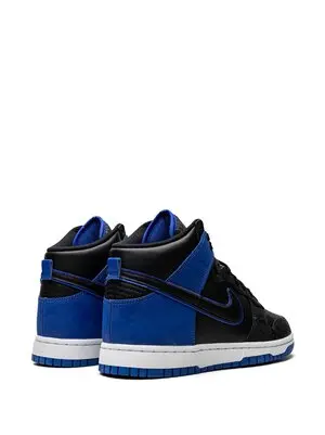 Nike Dunk High Se Camo Royal Sneakers - Black