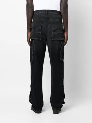 Amiri Stack Workman Straight-leg Jeans - Black