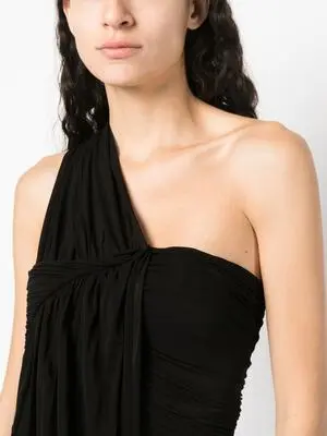 Rick Owens Edfu Ruched Draped Top