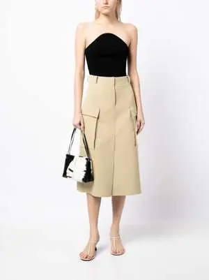 JNBY High-waist Midi Skirt