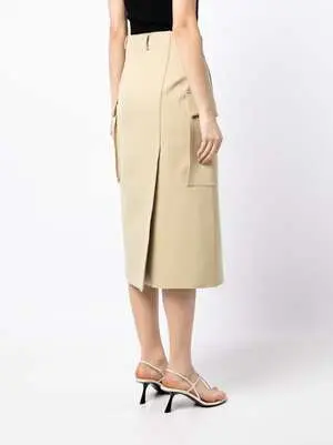 JNBY High-waist Midi Skirt