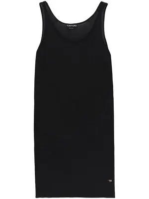 TOM FORD Logo Plaque Tank Dress