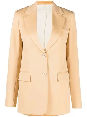 LANVIN Single-breasted Virgin Wool Blazer