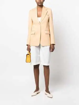 LANVIN Single-breasted Virgin Wool Blazer