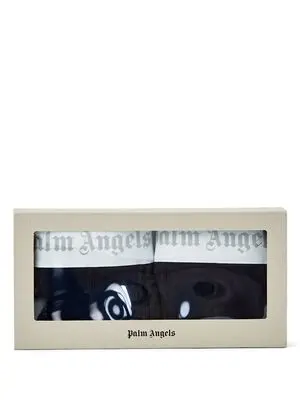 Palm Angels Classic Logo-waistband Boxers Set