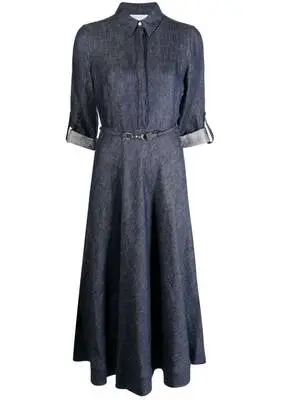 Gabriela Hearst Denim Shirt Dress