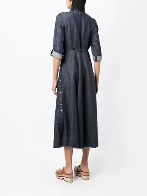 Gabriela Hearst Denim Shirt Dress