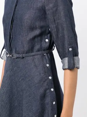 Gabriela Hearst Denim Shirt Dress