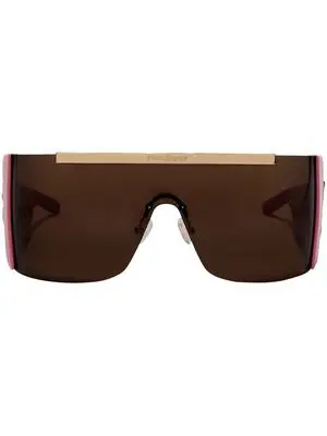 Palm Angels Los Angeles Mask Sunglasses - Pink