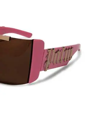 Palm Angels Los Angeles Mask Sunglasses - Pink