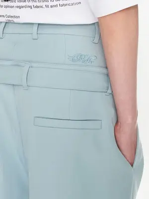 Off-White Double-waist Trousers