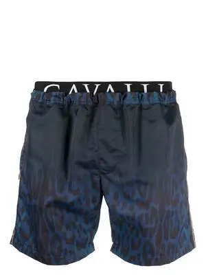 Roberto Cavalli Logo Shorts For Men