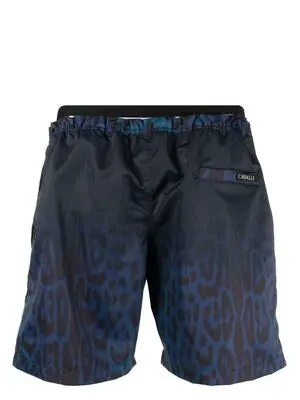 Roberto Cavalli Leopard Print Swim Shorts