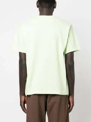 Stone Island Embroidered-logo Detail T-shirt