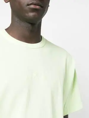 Stone Island Embroidered-logo Detail T-shirt