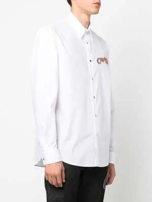 Roberto Cavalli Embroidered Logo Shirt