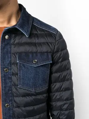 MOORER Crespi Padded Shirt Jacket