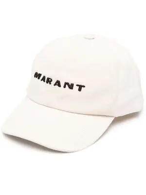 Isabel Marant Tyron Logo-embroidered Baseball Cap - Neutrals