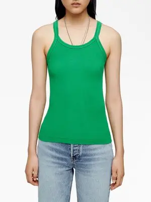 RE/DONE Ribbed-knit Tank Top