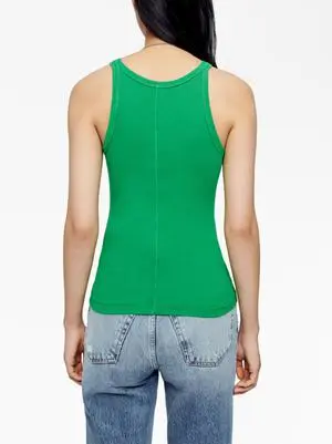 RE/DONE Ribbed-knit Tank Top