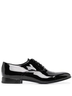 Philipp Plein Patent-leather Oxford Shoes