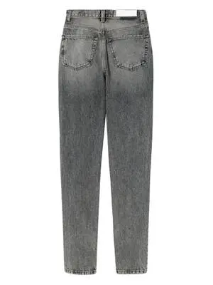 RE/DONE Super High Drainpipe Jeans - Grey