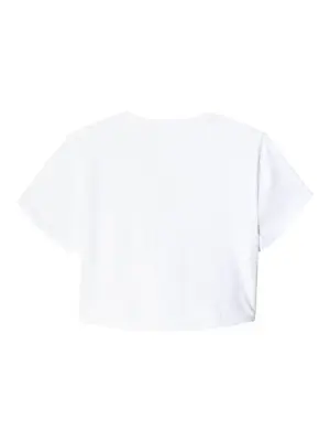 RE/DONE Short-sleeve Cropped T-shirt