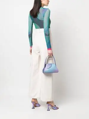 Gcds Small Holographic Tote Bag
