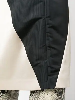 Roberto Cavalli Diagonal-stripe Satin-finish Midi Dress