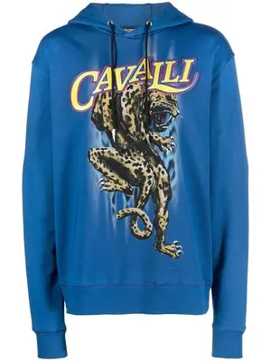 Roberto Cavalli Logo-print Hoodie