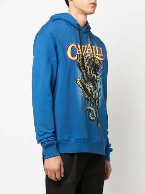 Roberto Cavalli Logo-print Hoodie