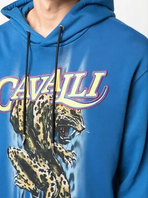 Roberto Cavalli Logo-print Hoodie