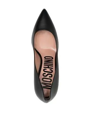 Moschino 105mm Wedge Heel Pumps