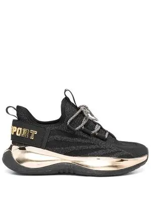 PLEIN SPORT The Iron Tiger Low-top Sneakers - Black