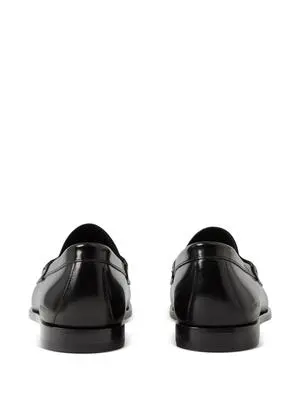 Burberry Leather Penny Loafers With Coin Detailing