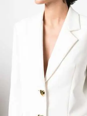Moschino Heart-shaped Button Blazer
