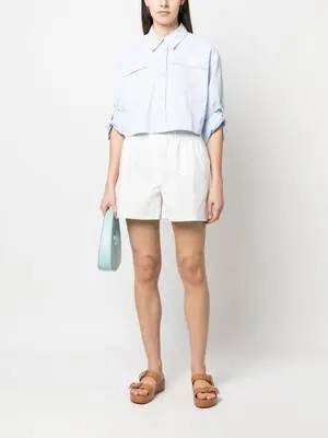 Kenzo Broderie Anglaise Cotton Shorts