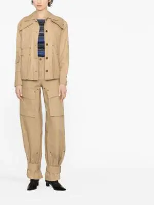 Remain Birger Christensen Cotton Cargo Trousers