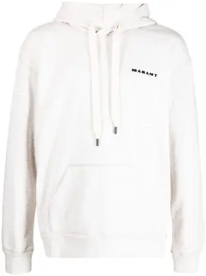 MARANT Logo-embroidered Hoodie