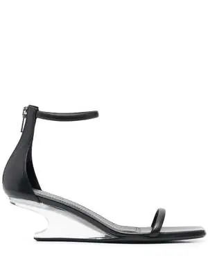 Rick Owens Cantilever 60mm Sculpted-heel Sandals