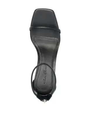 Rick Owens Cantilever 60mm Sculpted-heel Sandals