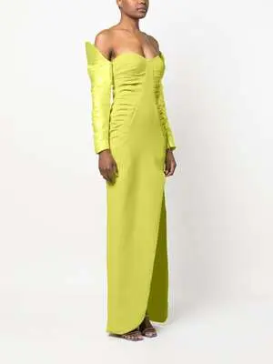 GABY CHARBACHY Off-shoulder Gown