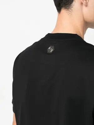 Philipp Plein Baroque Skull Cotton T-shirt - Black