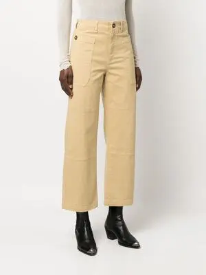 FRAME Straight-leg Utility Trousers