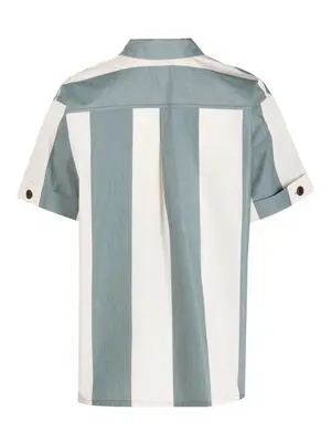 ALYSI Maxi Striped Shirt