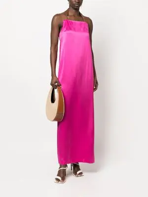 ALYSI Satin Long Dress