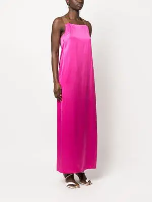 ALYSI Satin Long Dress