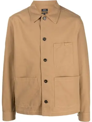 A.p.c. Cotton Shirt Jacket
