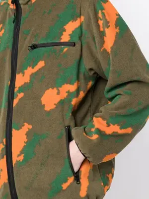 BILLIONAIRE BOYS CLUB Camouflage-pattern Reversible Jacket - Green